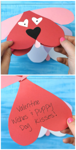 Cute Dog Valentines Day Craft For Kids - Crafty Morning