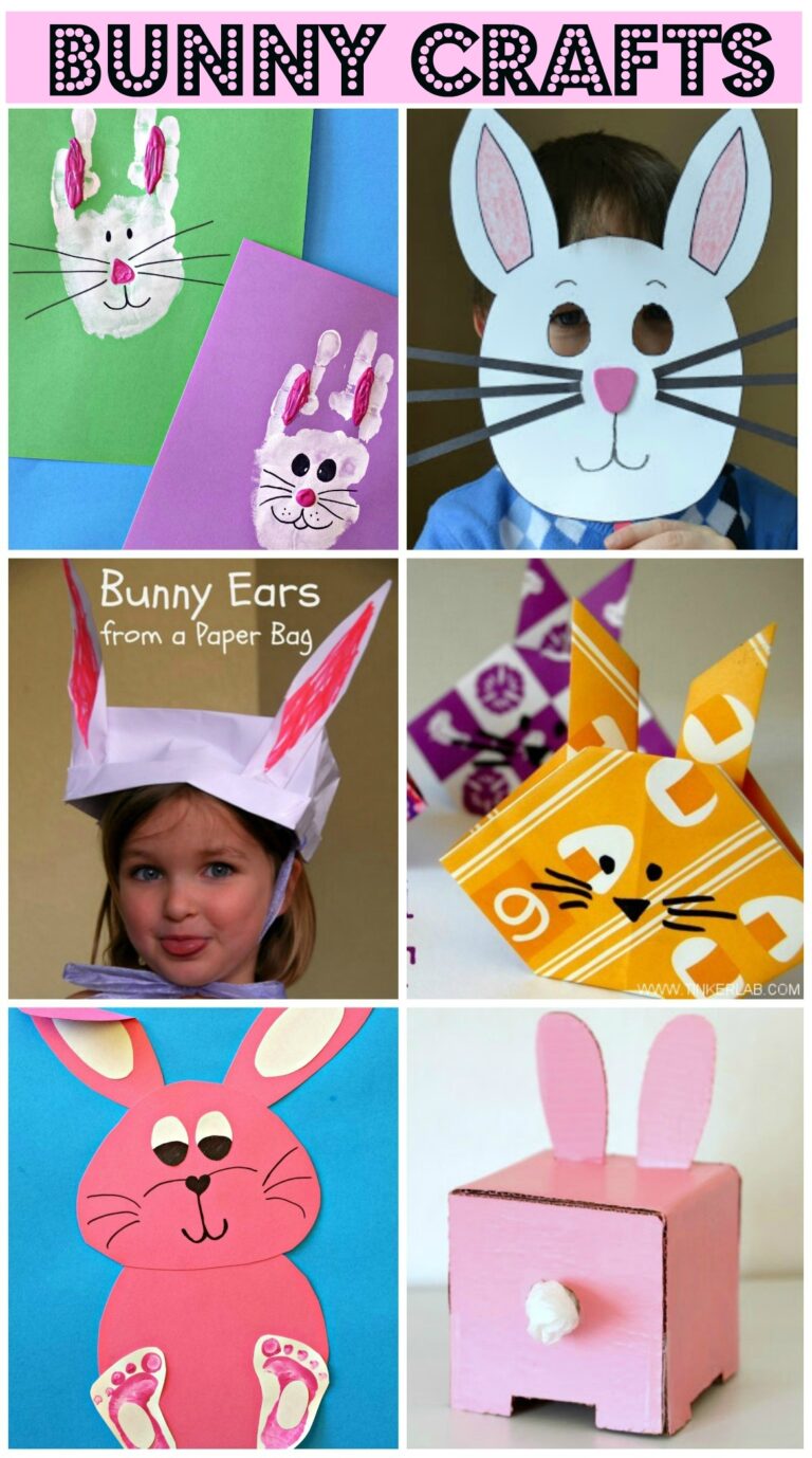 Easter Bunny Finger Puppet - Crafty Morning