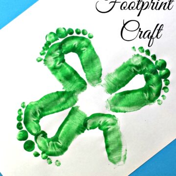 Footprint Duck Craft for Kids - Crafty Morning