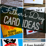 Handprint Football "I'm Your #1 Fan" Father's Day Card - Crafty Morning