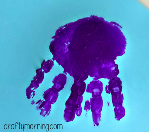 Handprint Octopus Craft for Kids - Crafty Morning