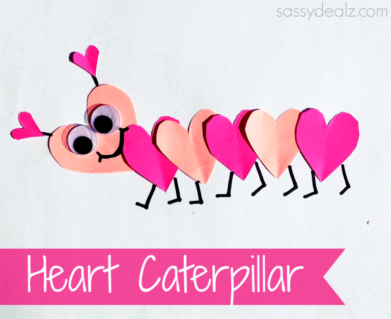 Heart Snail Craft For Kids (Valentine Art Project) - Crafty Morning