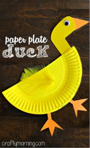 Paper Plate Duck Craft for Kids - Crafty Morning
