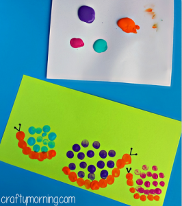 Cute Fingerprint Snail Craft for Kids - Crafty Morning