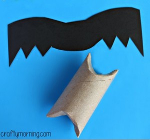 Toilet Paper Roll Bat Craft for Kids - Crafty Morning