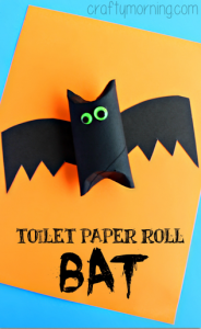 Toilet Paper Roll Bat Craft for Kids - Crafty Morning