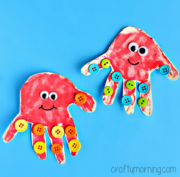 Baby Handprint Octopus Craft for Kids - Crafty Morning