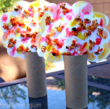 Beautiful Popcorn Fall Tree Craft - Crafty Morning