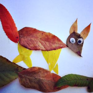 Leaf Fox Craft for Kids to Make - Crafty Morning
