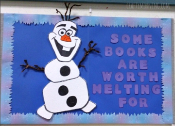 Frozen Olaf Bulletin Board Ideas for the Classroom - Crafty Morning