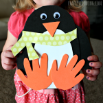 Handprint Penguin Craft for Kids to Make - Crafty Morning