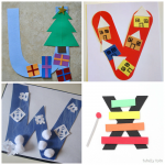 Winter/Christmas Alphabet Crafts for Kids - Crafty Morning