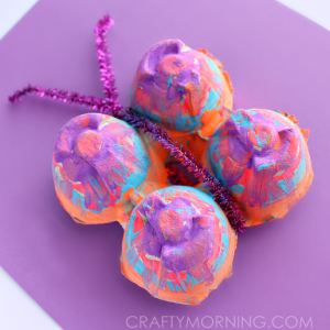 Colorful Egg Carton Butterfly Craft for Kids - Crafty Morning