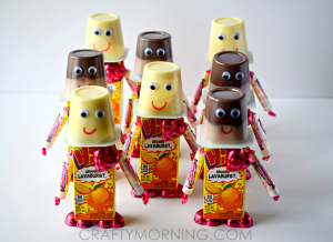 Valentine Robot Snacks for Kids - Crafty Morning