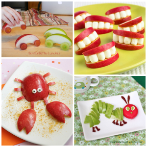 Adorable Apple Snacks for Kids to Make & Eat