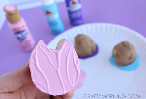Potato Print Owl Craft for Kids - Crafty Morning