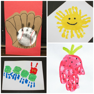 Summer Handprint Crafts for Kids to Make - Crafty Morning
