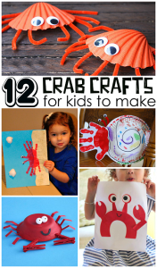 Crab Crafts for Kids to Make this Summer - Crafty Morning
