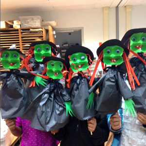 Egg Carton Witch Puppet (Halloween Craft) - Crafty Morning