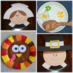 Thanksgiving Paper Plate Crafts for Kids - Crafty Morning