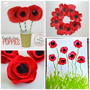 Beautiful Red Poppy Crafts for Kids to Make - Crafty Morning