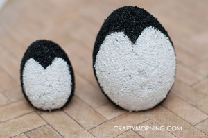 Foam Egg Penguin Craft for Kids - Crafty Morning