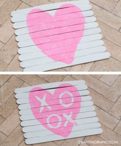 Valentine's Day Popsicle Stick Puzzles (Kids Craft) - Crafty Morning