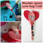 Wooden Spoon Love Bugs (Kids Craft) - Crafty Morning