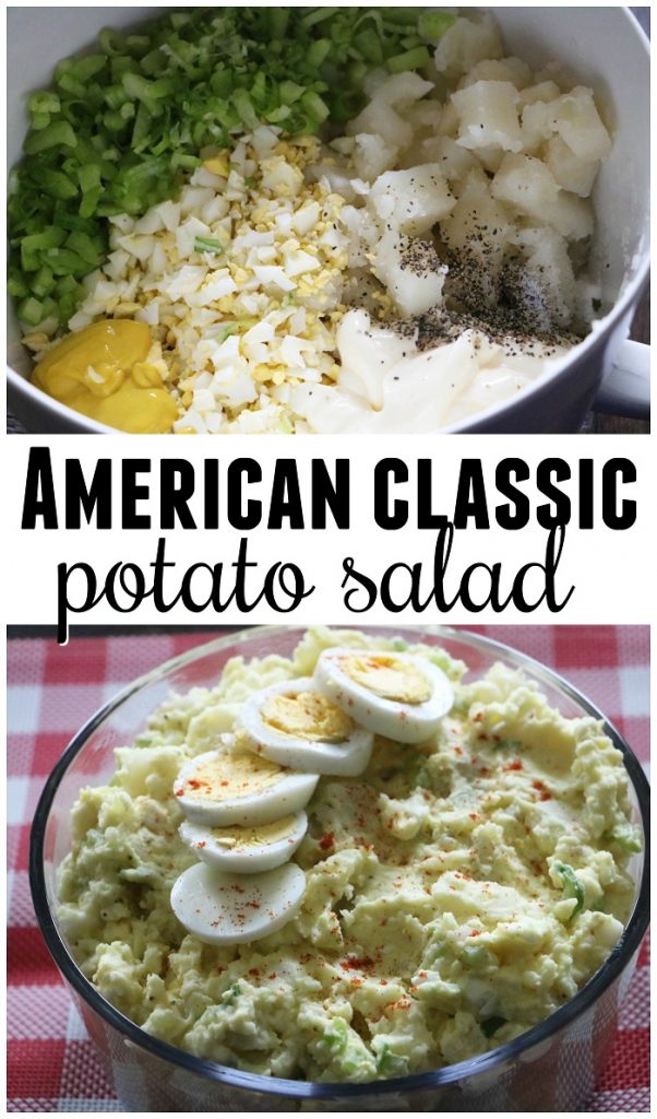 Classic American Potato Salad Recipe - Crafty Morning