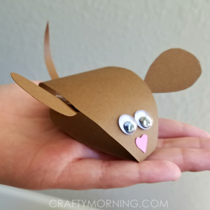 3D Paper Mouse Craft for Kids - Crafty Morning