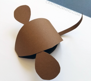 3D Paper Mouse Craft for Kids - Crafty Morning