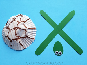 Cupcake Liner Turtle Craft for Kids - Crafty Morning