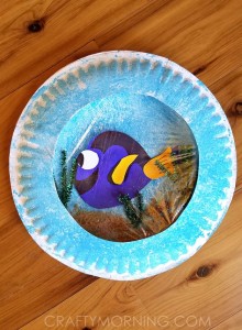 Finding Dory Paper Plate Craft - Crafty Morning