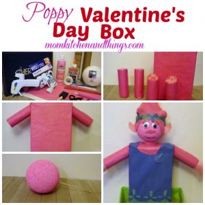 Trolls Poppy Valentine's Day Box - Crafty Morning