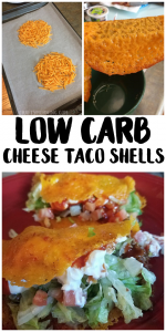 Low Carb Cheese Taco Shells - Crafty Morning