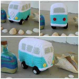 Free Volkswagon Van Crochet Pattern - Crafty Morning