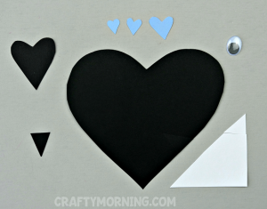Valentine Heart Orca Whale Craft - Crafty Morning