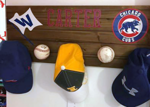 DIY Baseball Hat Rack - Crafty Morning