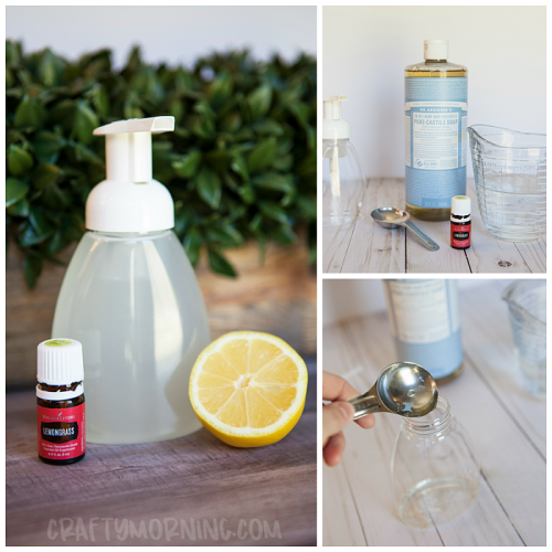 DIY Essential Oil Foaming Hand Soap - Crafty Morning