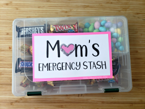 Tackle Box Mom's Emergency Candy Stash - Crafty Morning