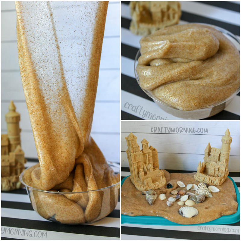 Sand Slime Recipe - Crafty Morning