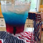 Red, White, and Blue Layered Punch - Crafty Morning