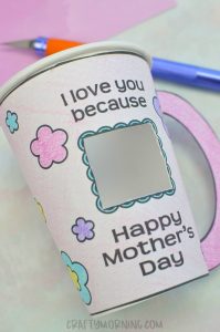 Mother's Day Coffee Cup Craft - Crafty Morning