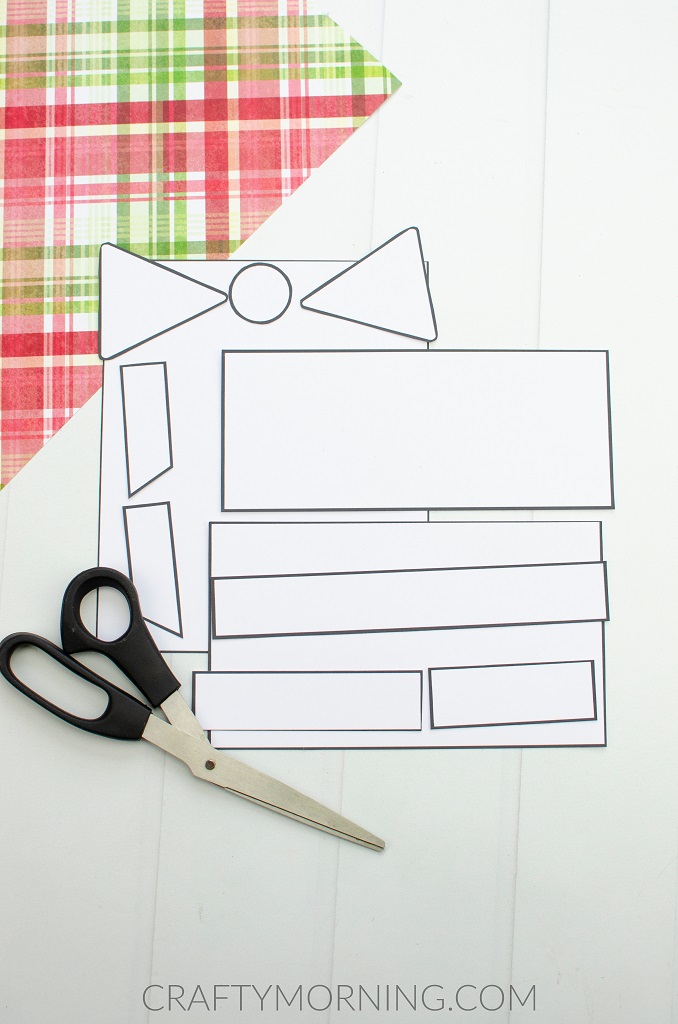 Foldable Christmas Present Wish List Craft - Crafty Morning