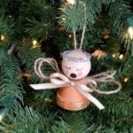 Mini Flower Pot Angel Ornaments - Crafty Morning