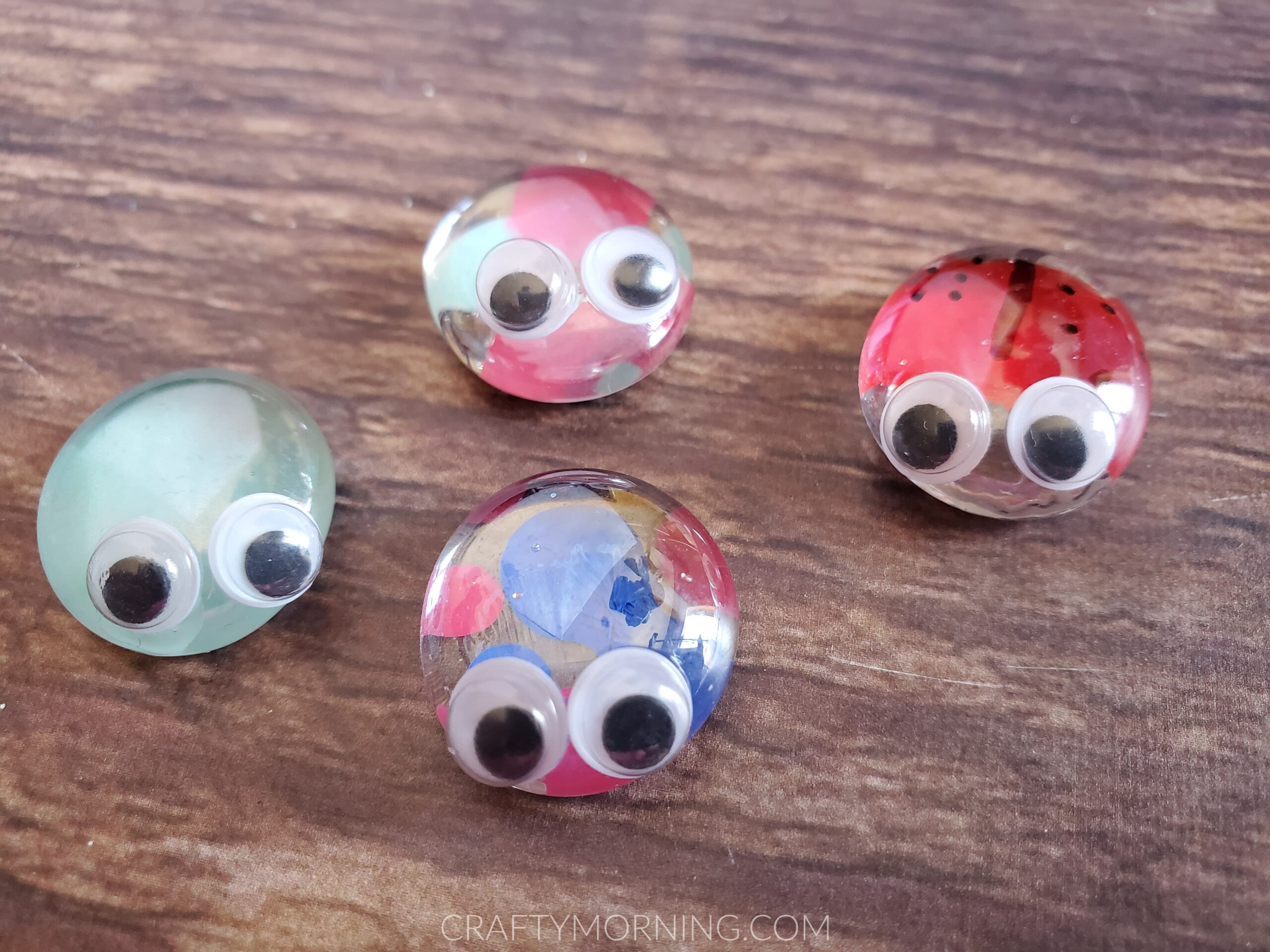 Glass Stone Bugs - Crafty Morning