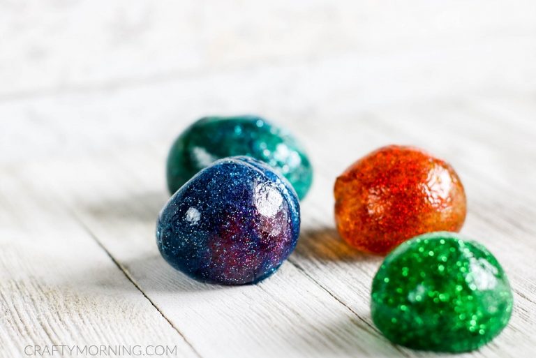 How to Make Homemade Bouncy Balls - Crafty Morning