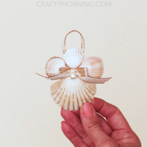 Seashell Angel Ornaments - Crafty Morning