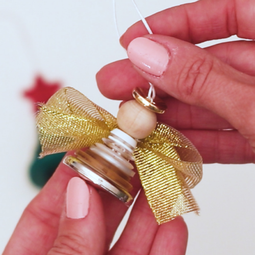 How to Make Ribbon Angel Ornaments - Crafty Morning