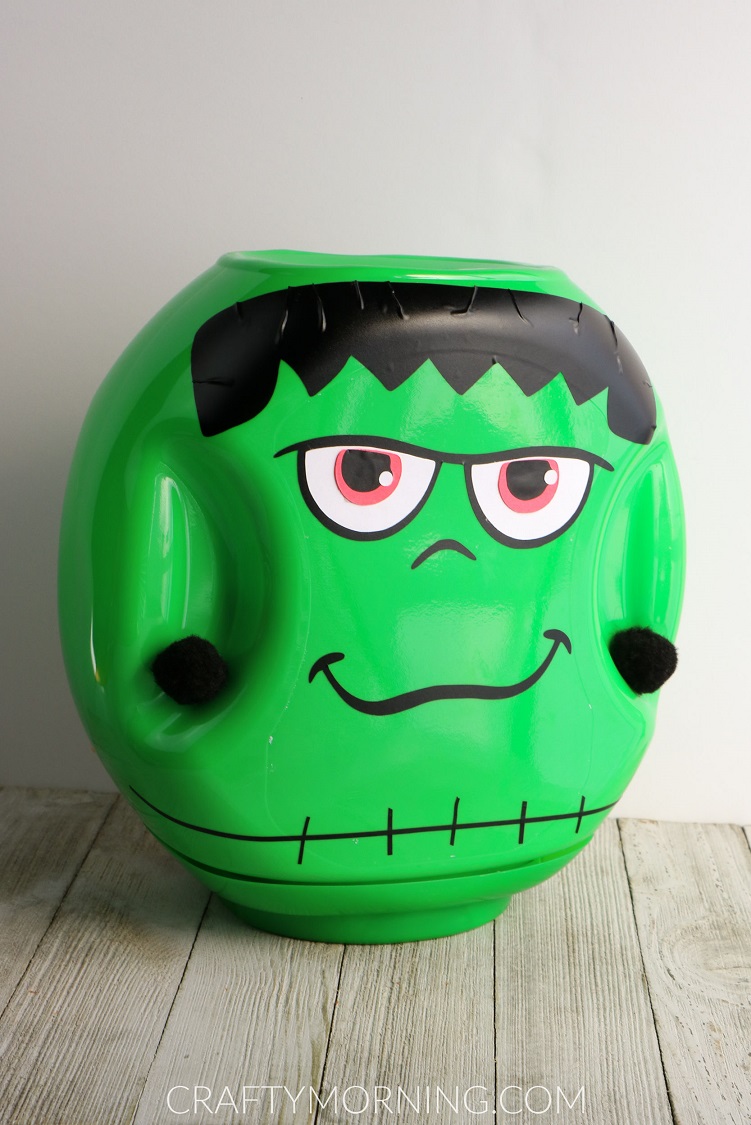 Glowing Gain Container Frankenstein - Crafty Morning